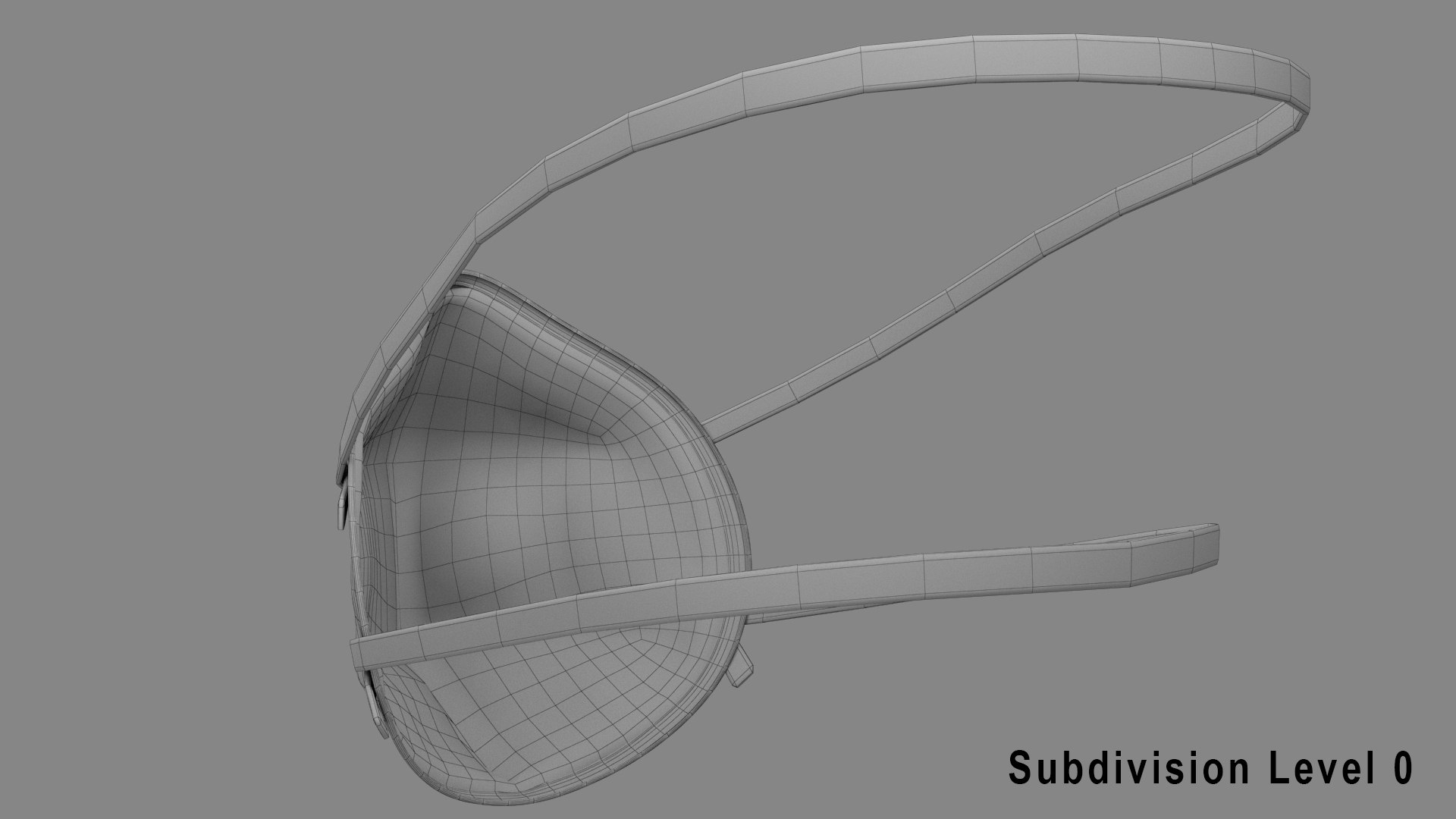 3D N95 Flat Fold Respirator - TurboSquid 1525601