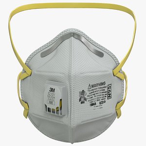 3D n95 respirator mask model - TurboSquid 1525628