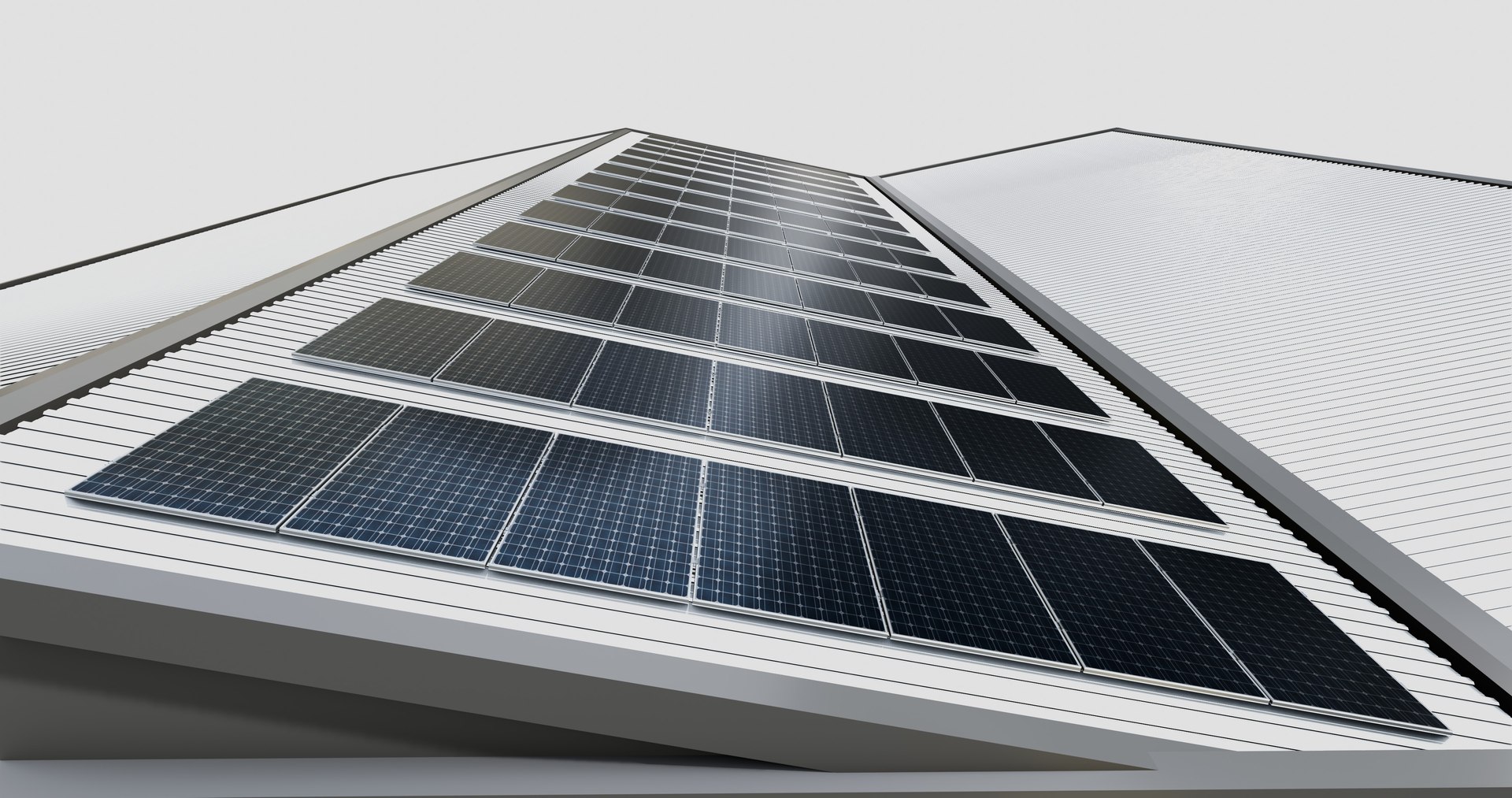 3D Rooftop Solar Systems Type-1 - TurboSquid 2328293