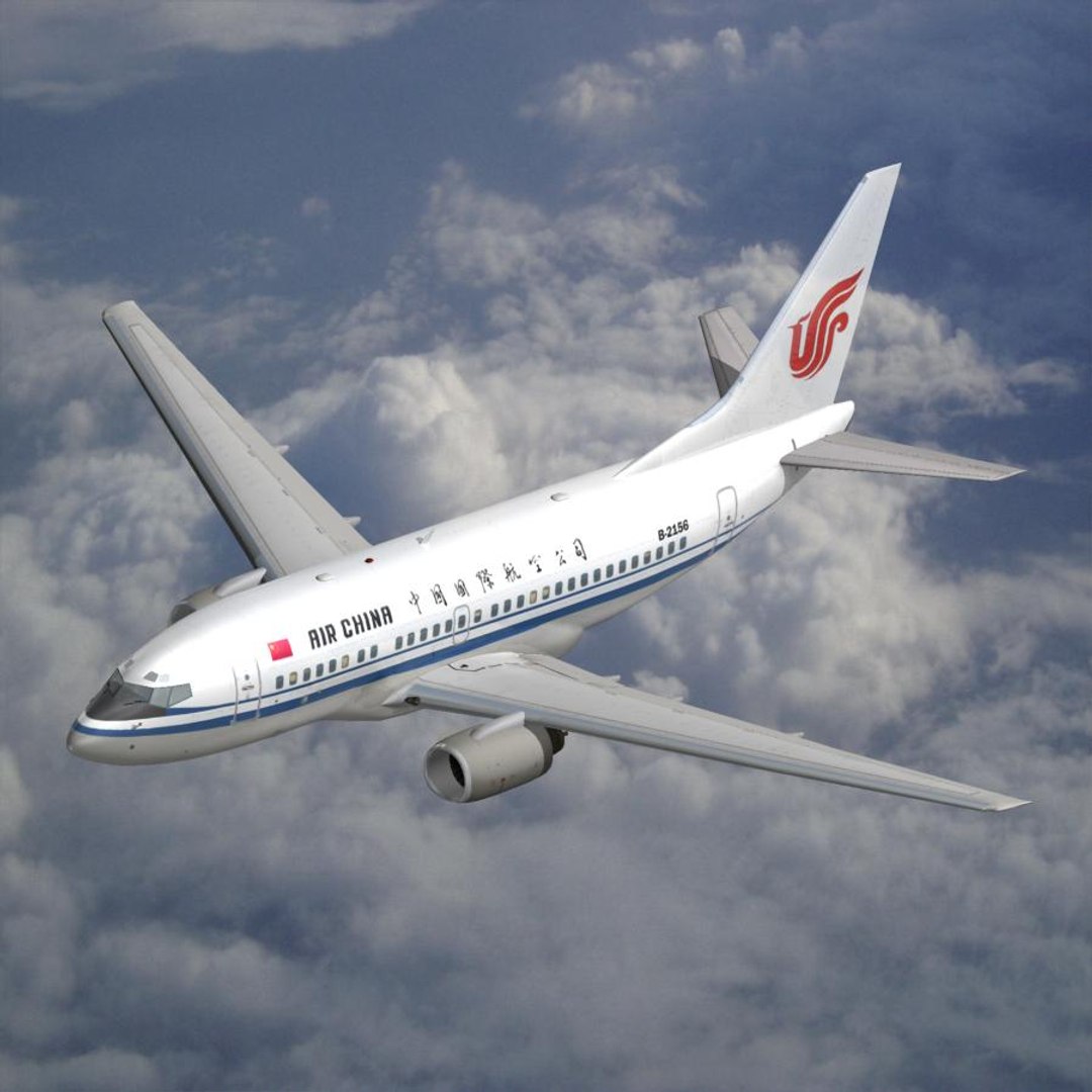 3d B737-600 Air China Model