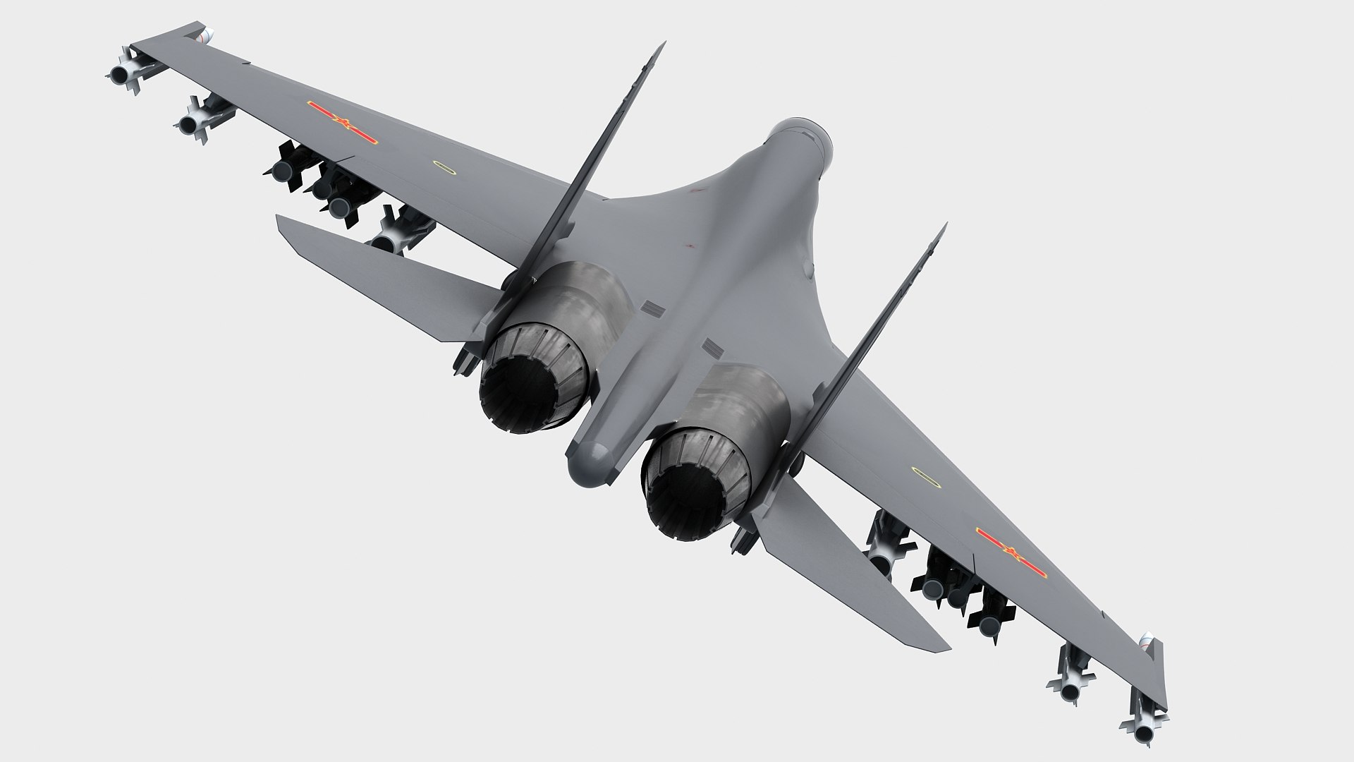 3D Model China J-16 Multirole Fighter - TurboSquid 1769791