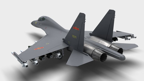 3D model China J-16 Multirole Fighter - TurboSquid 1769791