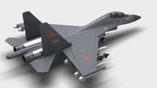 3D model China J-16 Multirole Fighter - TurboSquid 1769791