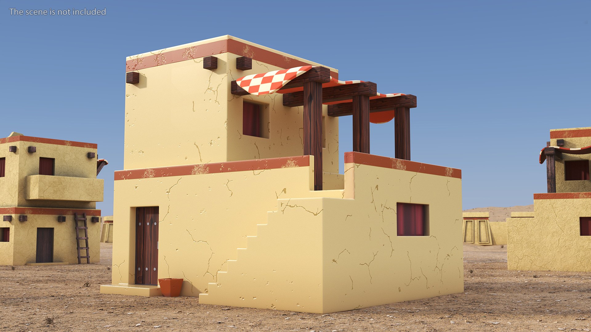 3D Stylized Arabian Buildings Collection - TurboSquid 2248871