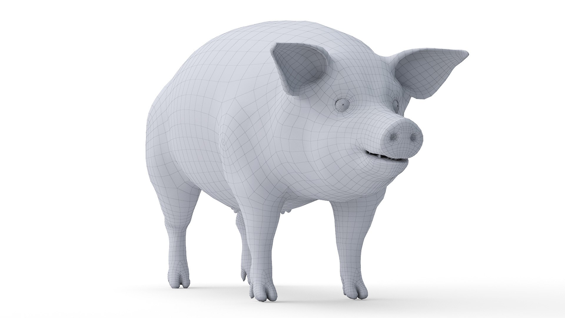 3D Pig Body Skeleton and Muscles Static model - TurboSquid 1762981