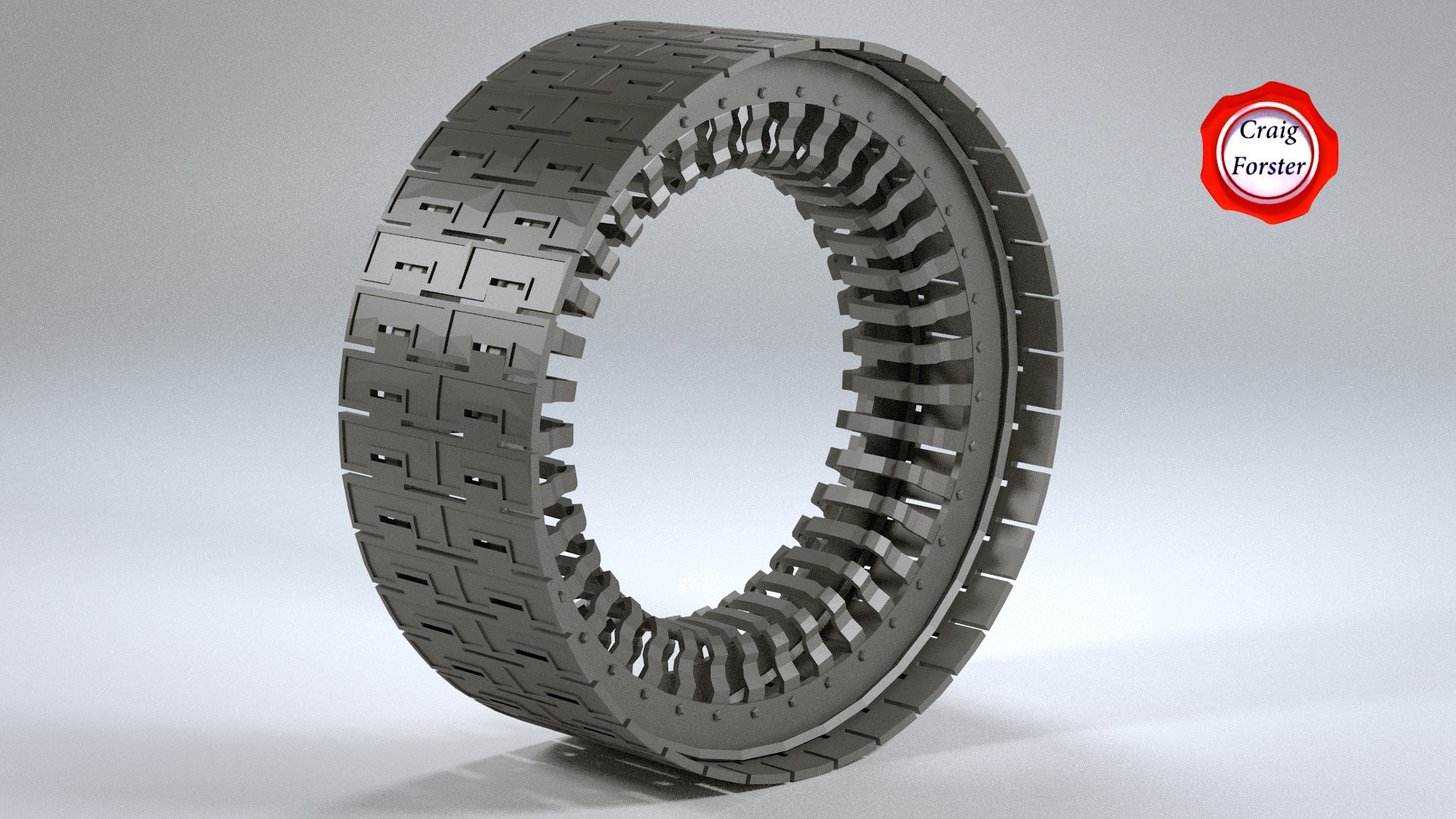 3d Mechanical Wheel