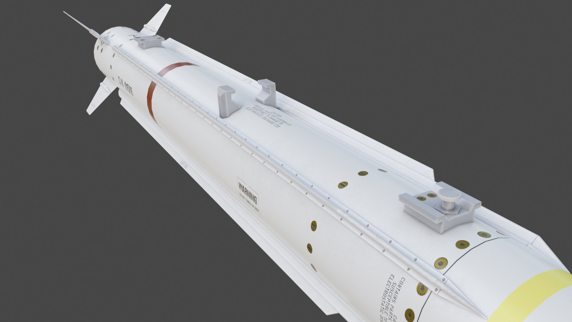 MK 29 RIM 162 ESSM 3D - TurboSquid 1971692