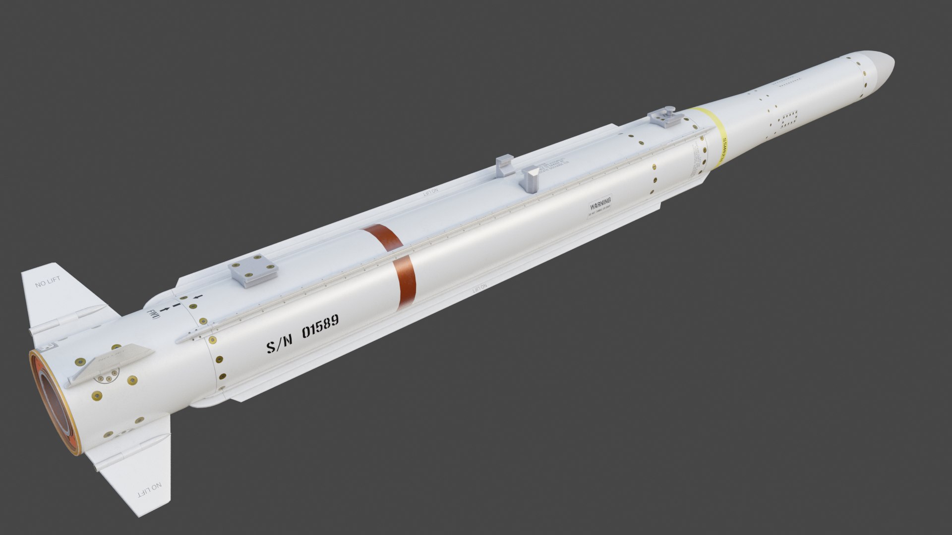 MK 29 RIM 162 ESSM 3D - TurboSquid 1971692