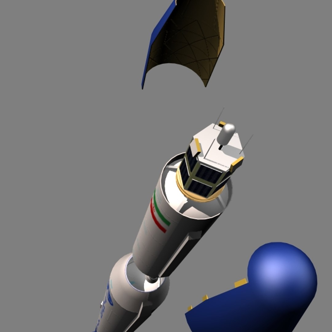Safir Simorgh 3d Model