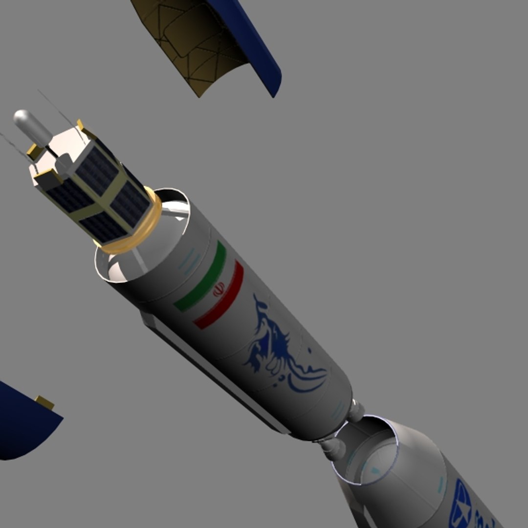 Safir Simorgh 3d Model