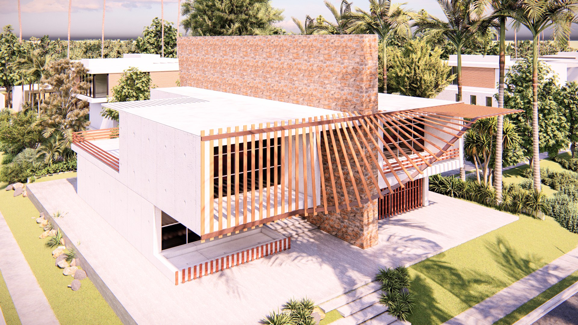 Modern Building 21 3D - TurboSquid 1780336