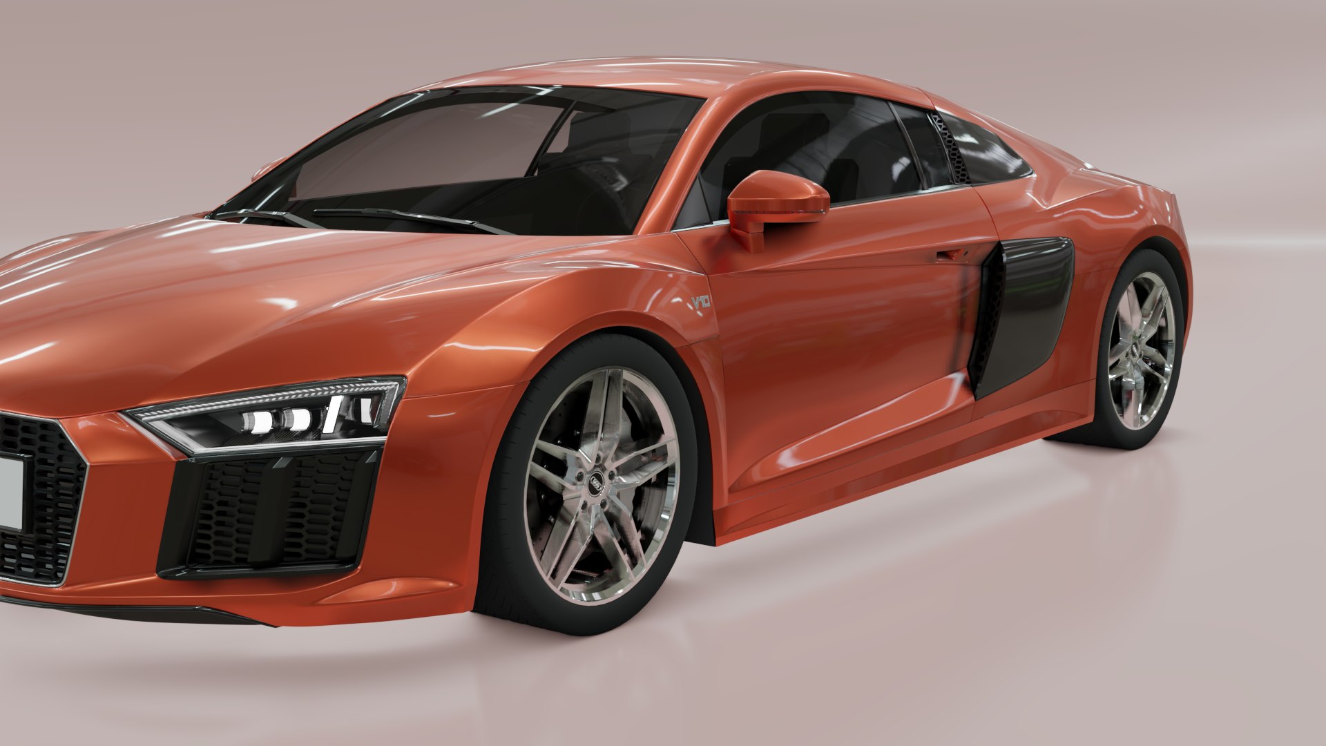 Audi R8 V10 Super 3d Model With Rigged 3D Model 3D - TurboSquid 2003711