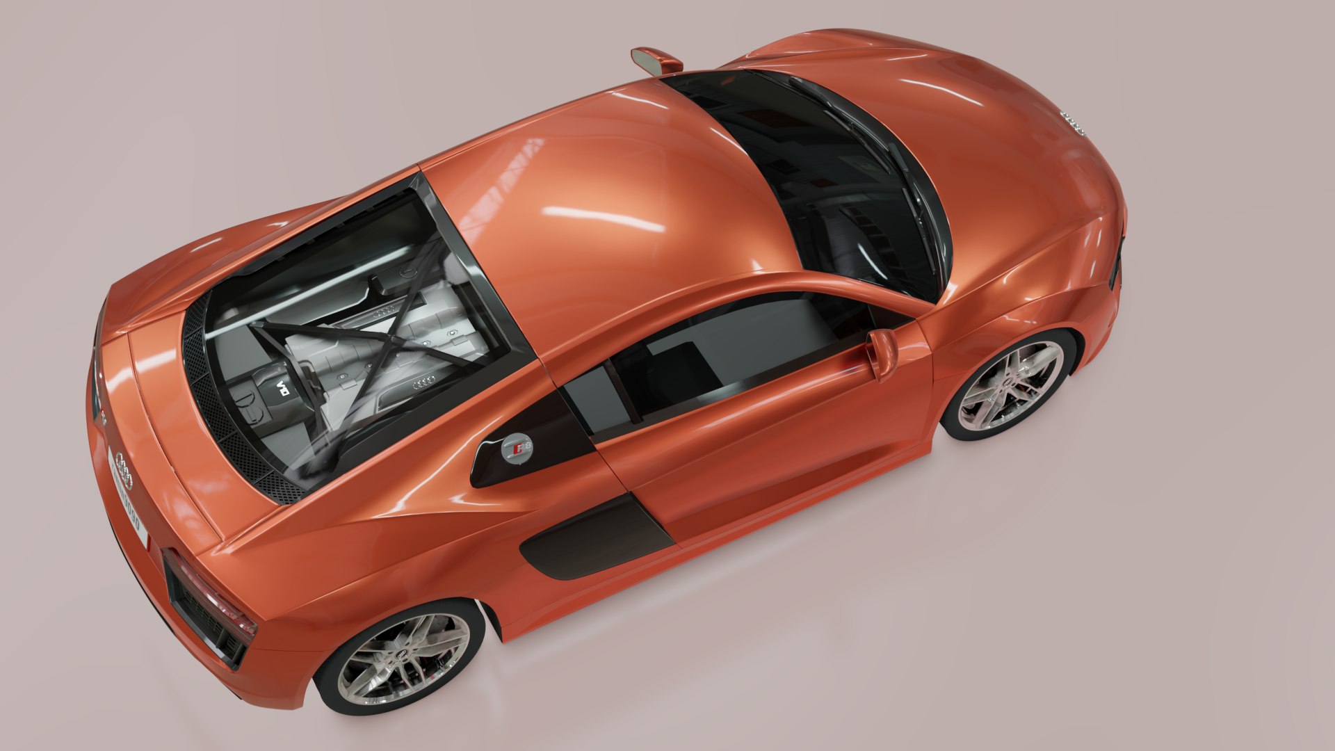 Audi R8 V10 Super 3d Model With Rigged 3D Model 3D - TurboSquid 2003711
