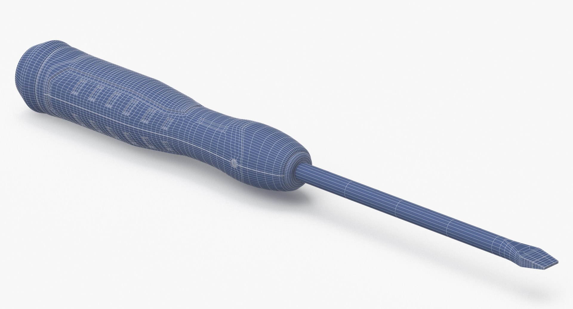3D model Screwdriver Flat 3x75mm - TurboSquid 1982797
