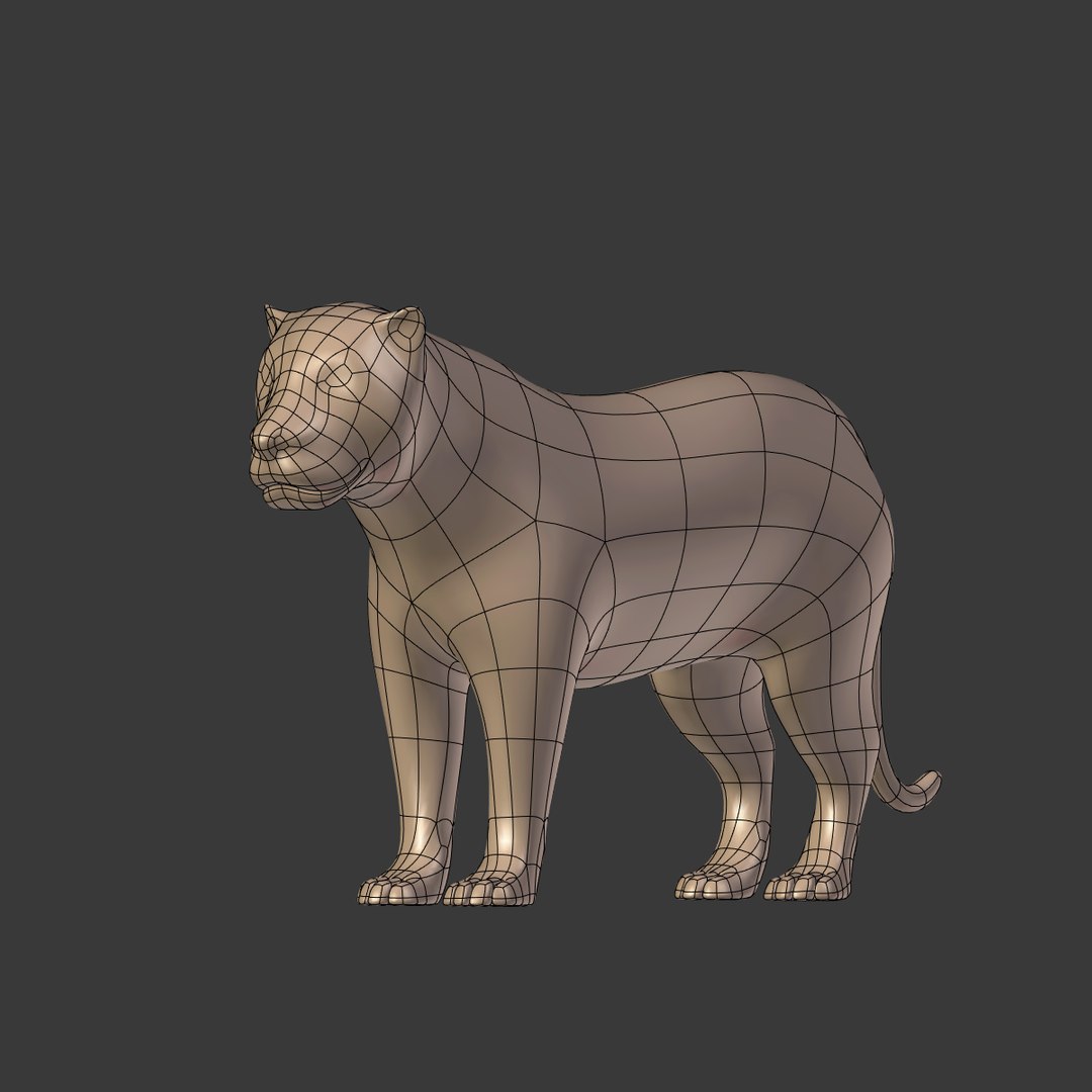 Tiger 3d Model