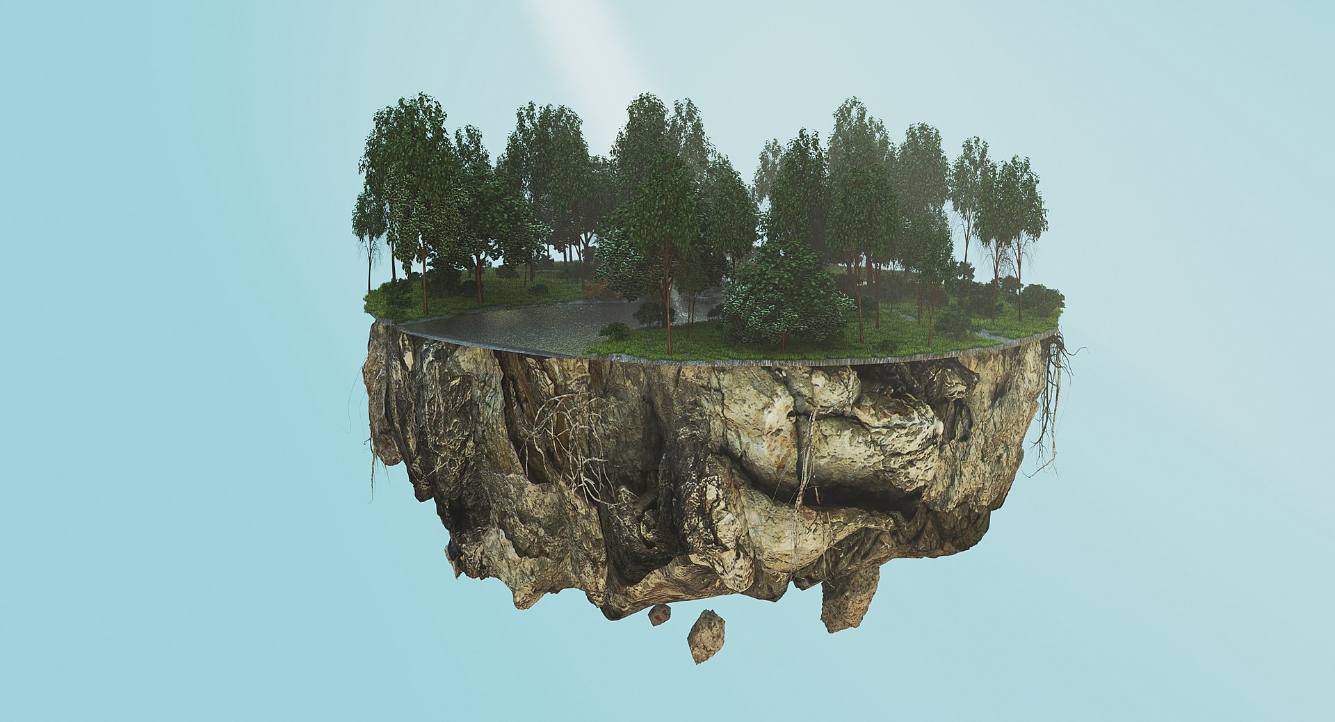 Max Floating Island Trees