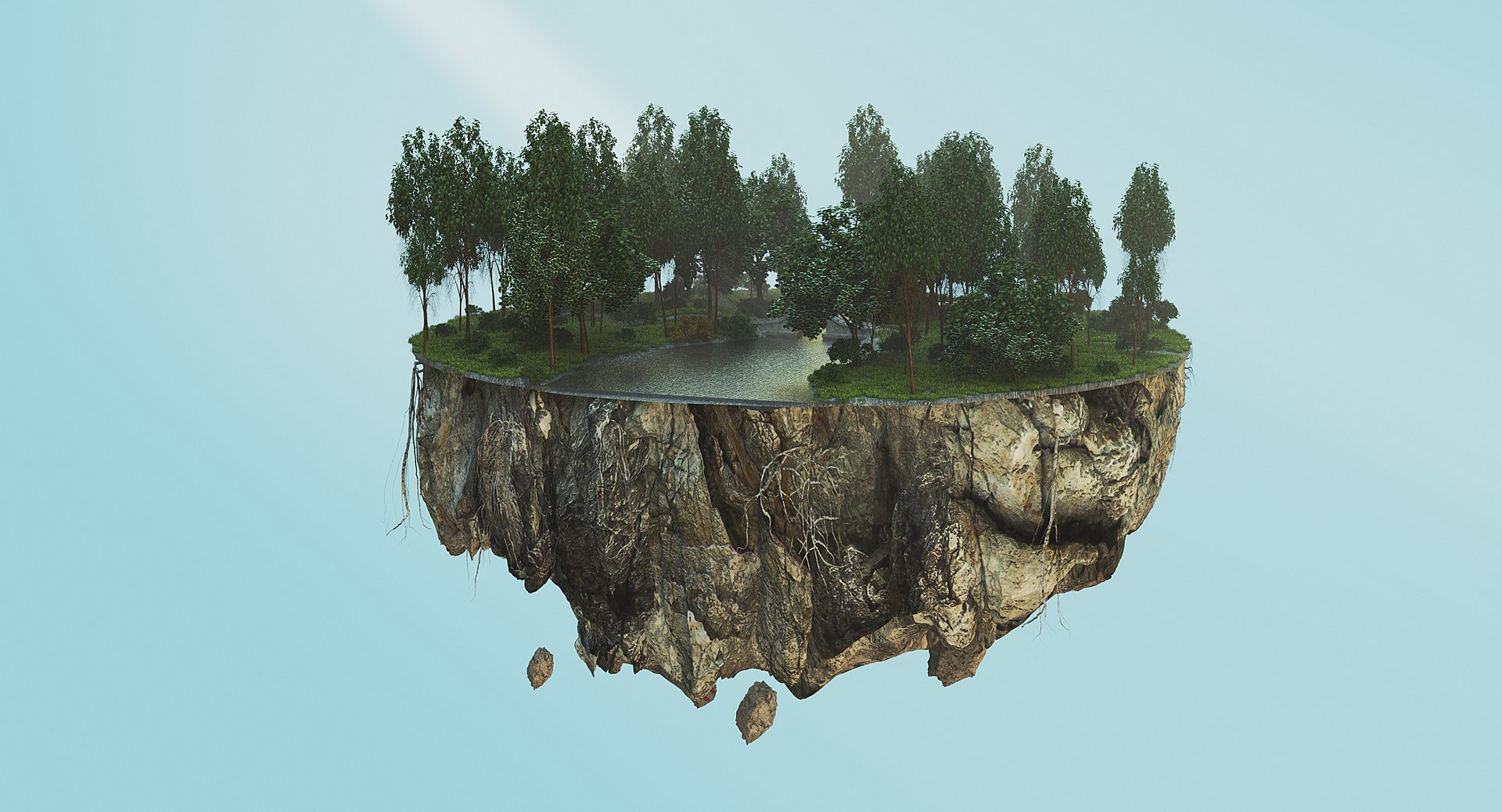 Max Floating Island Trees