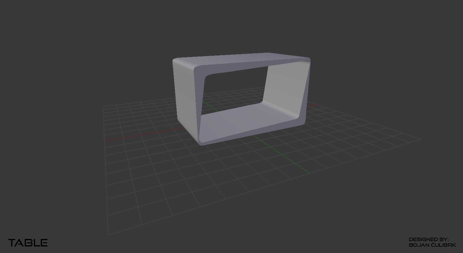 3d Model Table