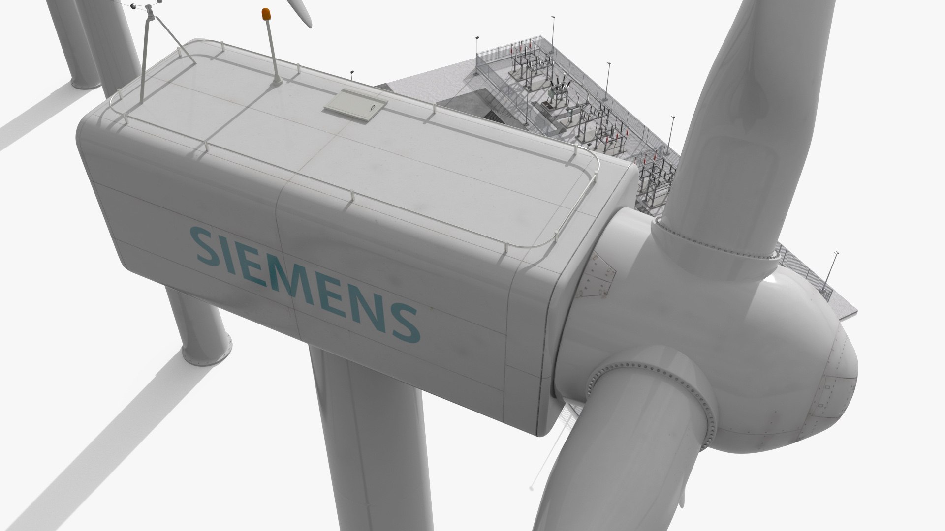3D Wind Farm Substation - TurboSquid 2290828