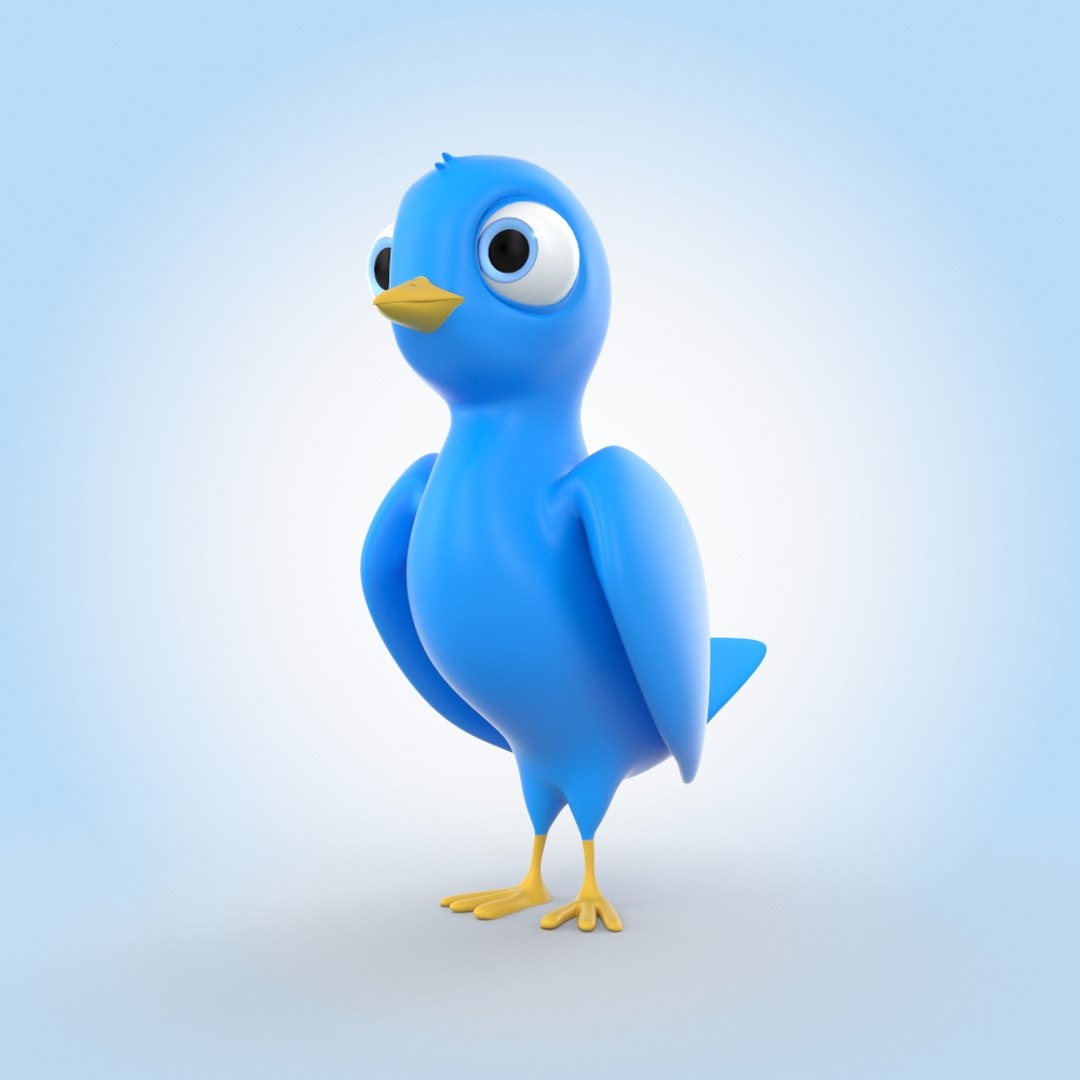 Blue Bird 3D Model - TurboSquid 1990790