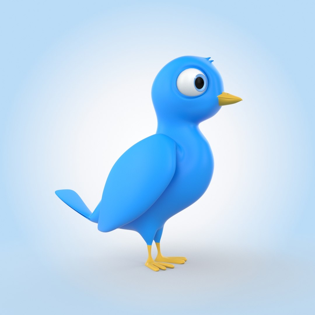 Blue Bird 3D Model - TurboSquid 1990790