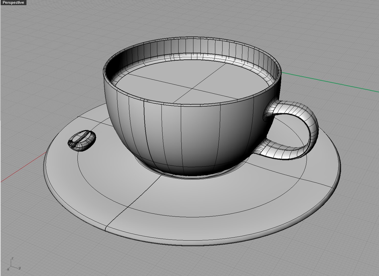 c4d coffee cup