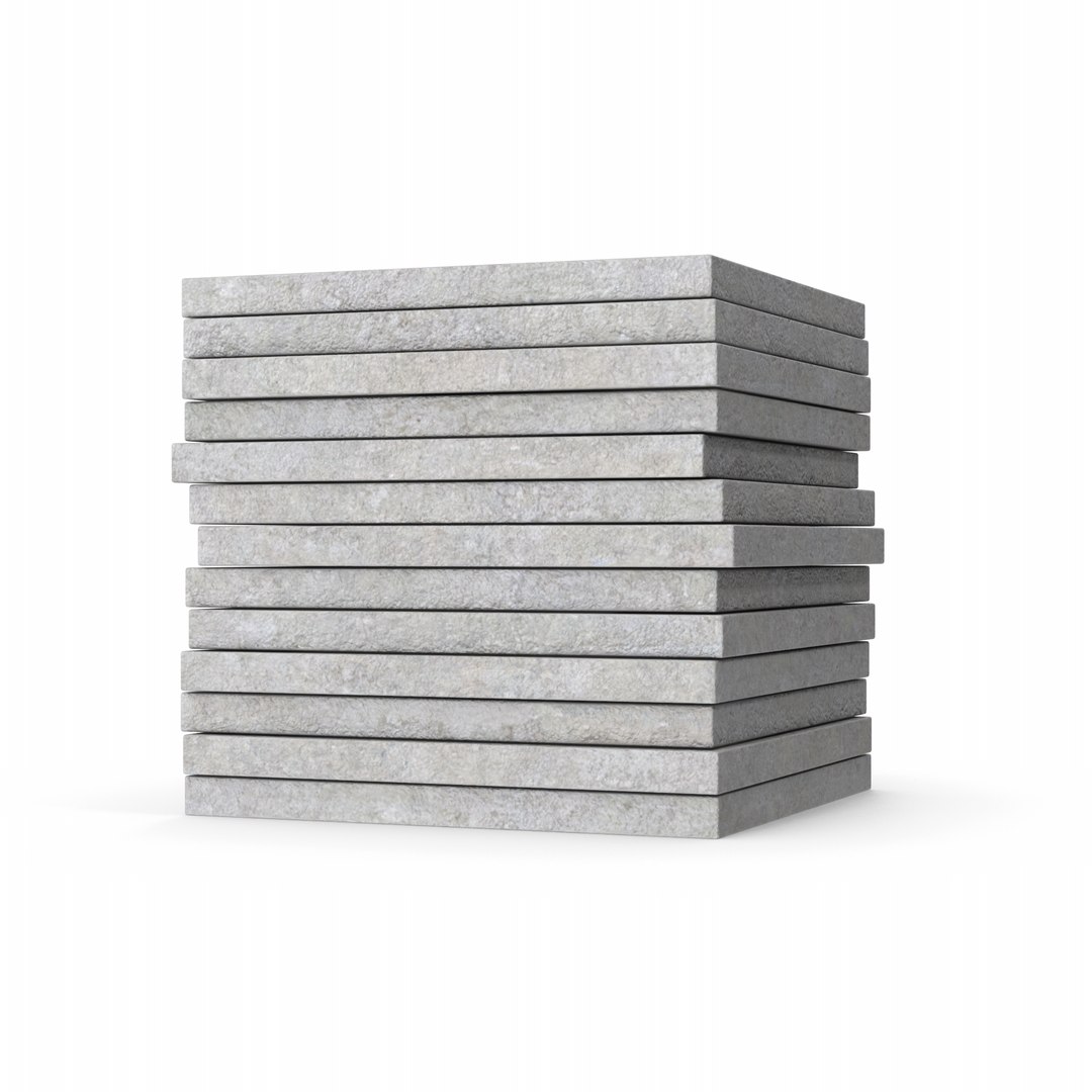 Concrete Slabs 3D - TurboSquid 2142037