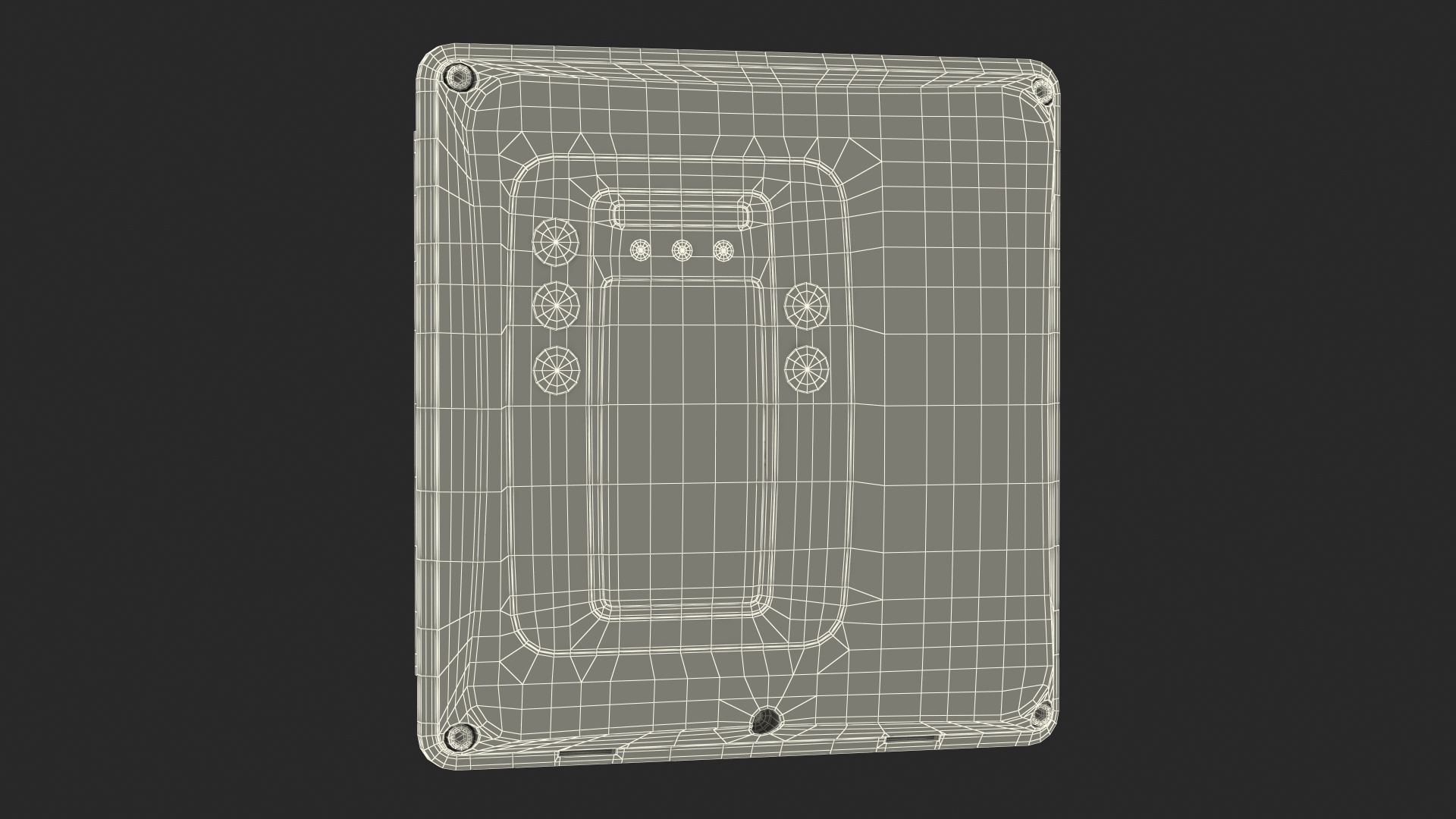 Crowcon Gasmaster Gas Detection Control Panel 3D Model - TurboSquid 1945444