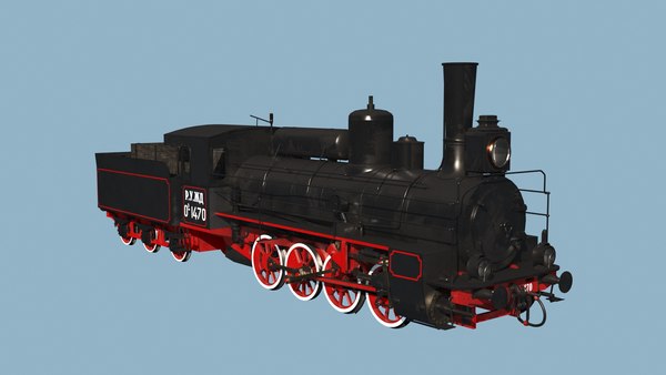 Steam Train Blender Models for Download | TurboSquid