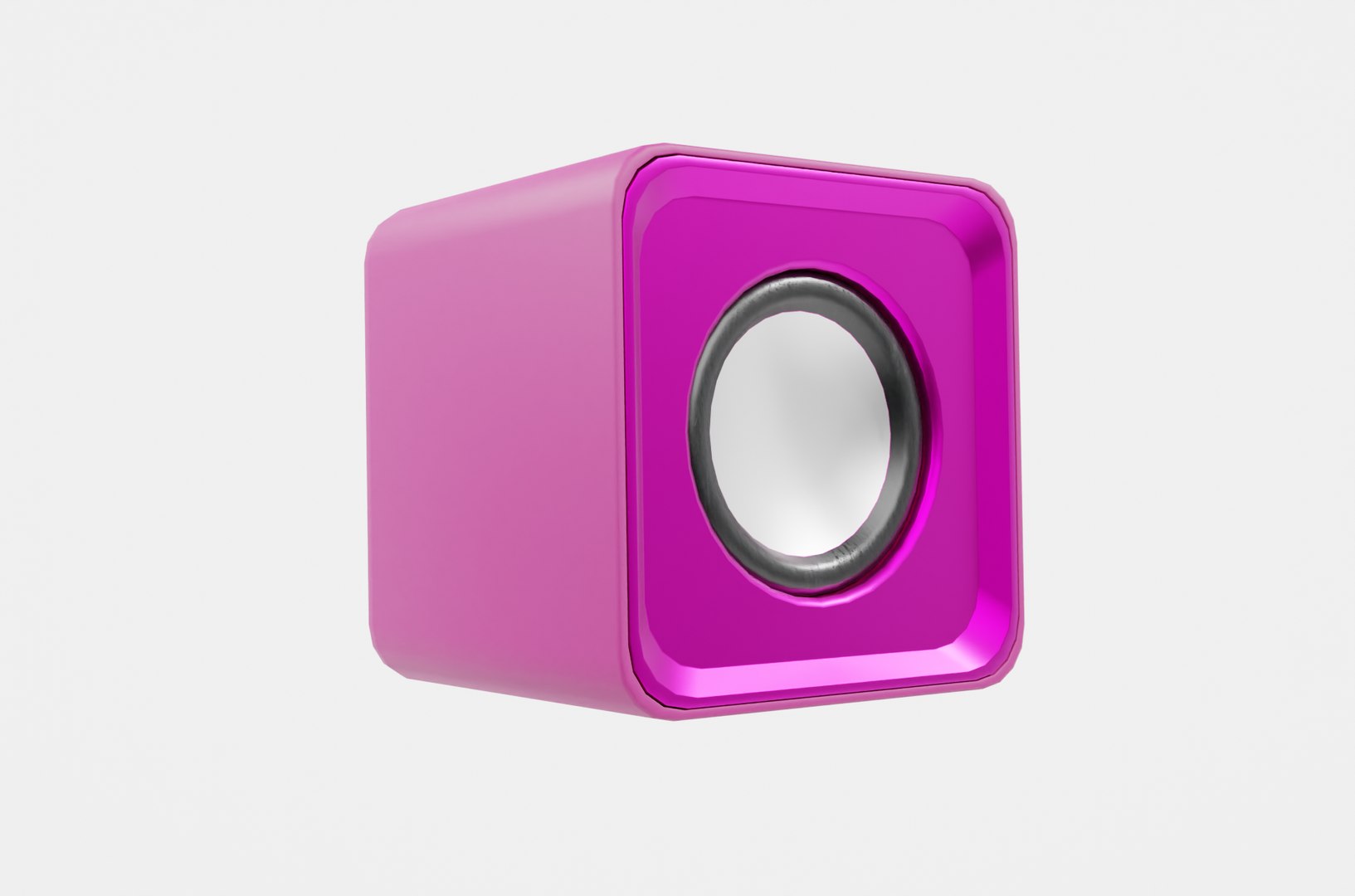3D Speaker Logitech PC Pink - TurboSquid 2021948