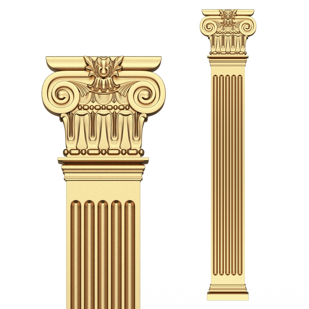 Column Capital 01001 3D Model - TurboSquid 2159075