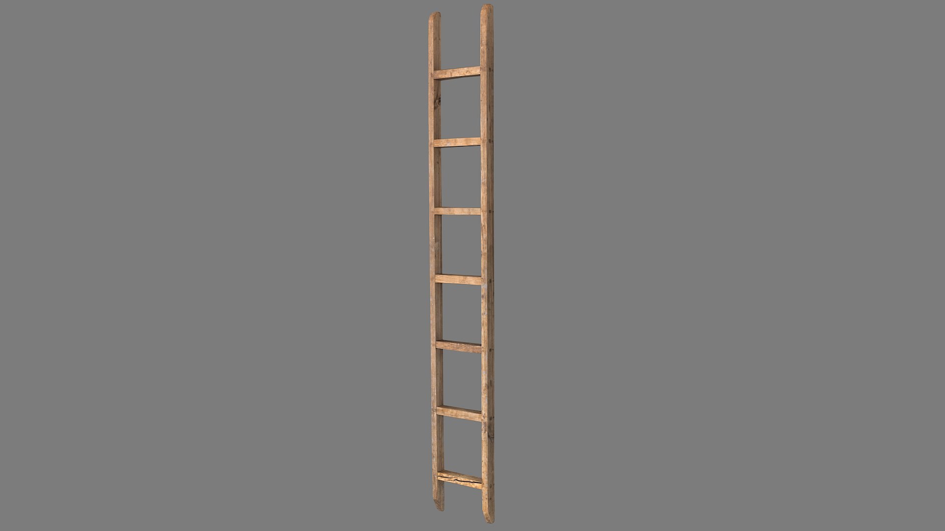 3D Wooden ladder 3D Scanned - TurboSquid 2054049