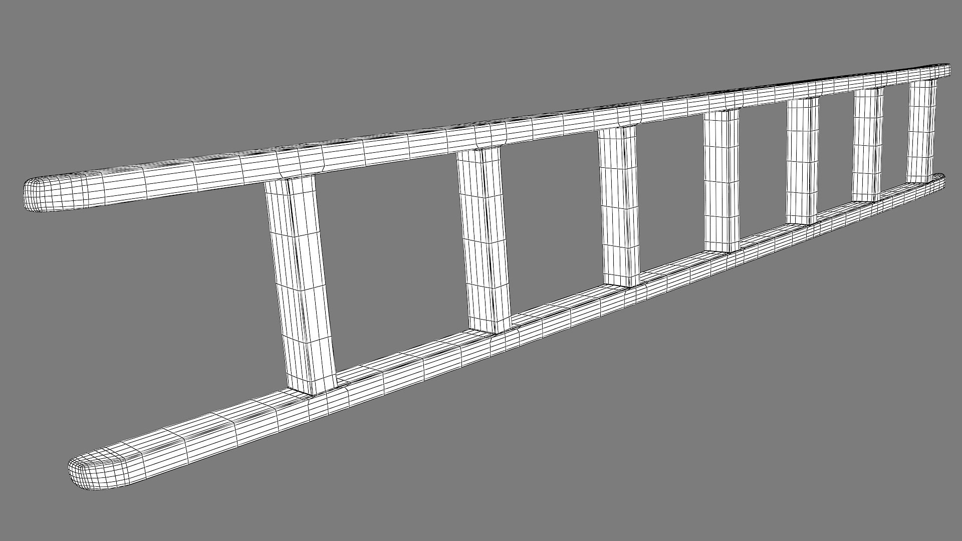 3D Wooden ladder 3D Scanned - TurboSquid 2054049