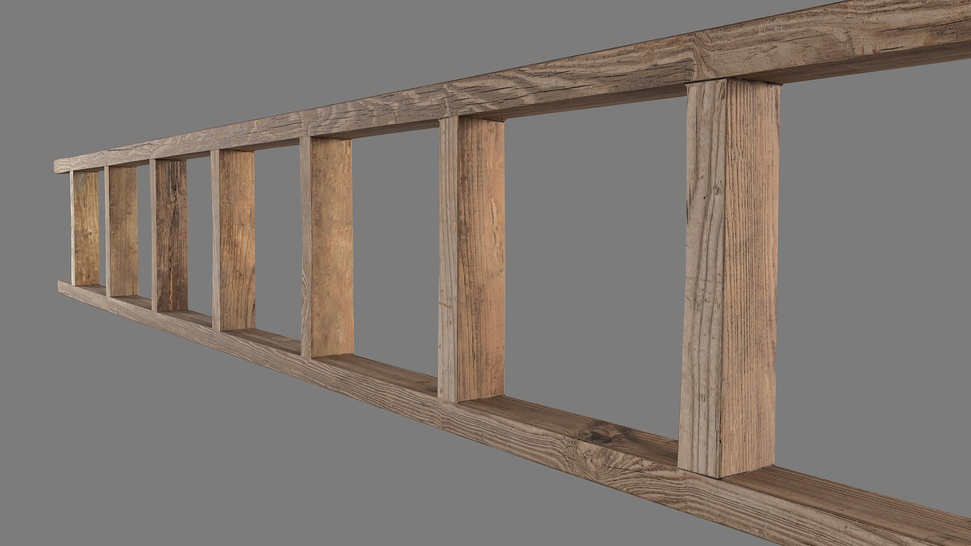 3D Wooden ladder 3D Scanned - TurboSquid 2054049