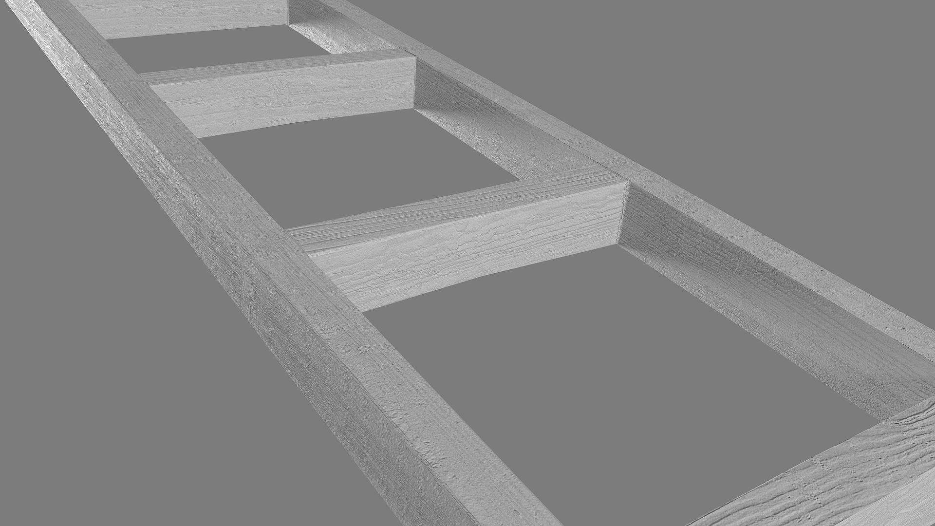 3D Wooden ladder 3D Scanned - TurboSquid 2054049