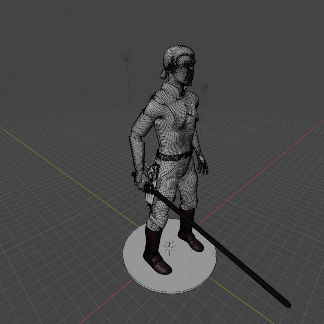 Stylized Male Space Force Warrior 3D Model - TurboSquid 2440146