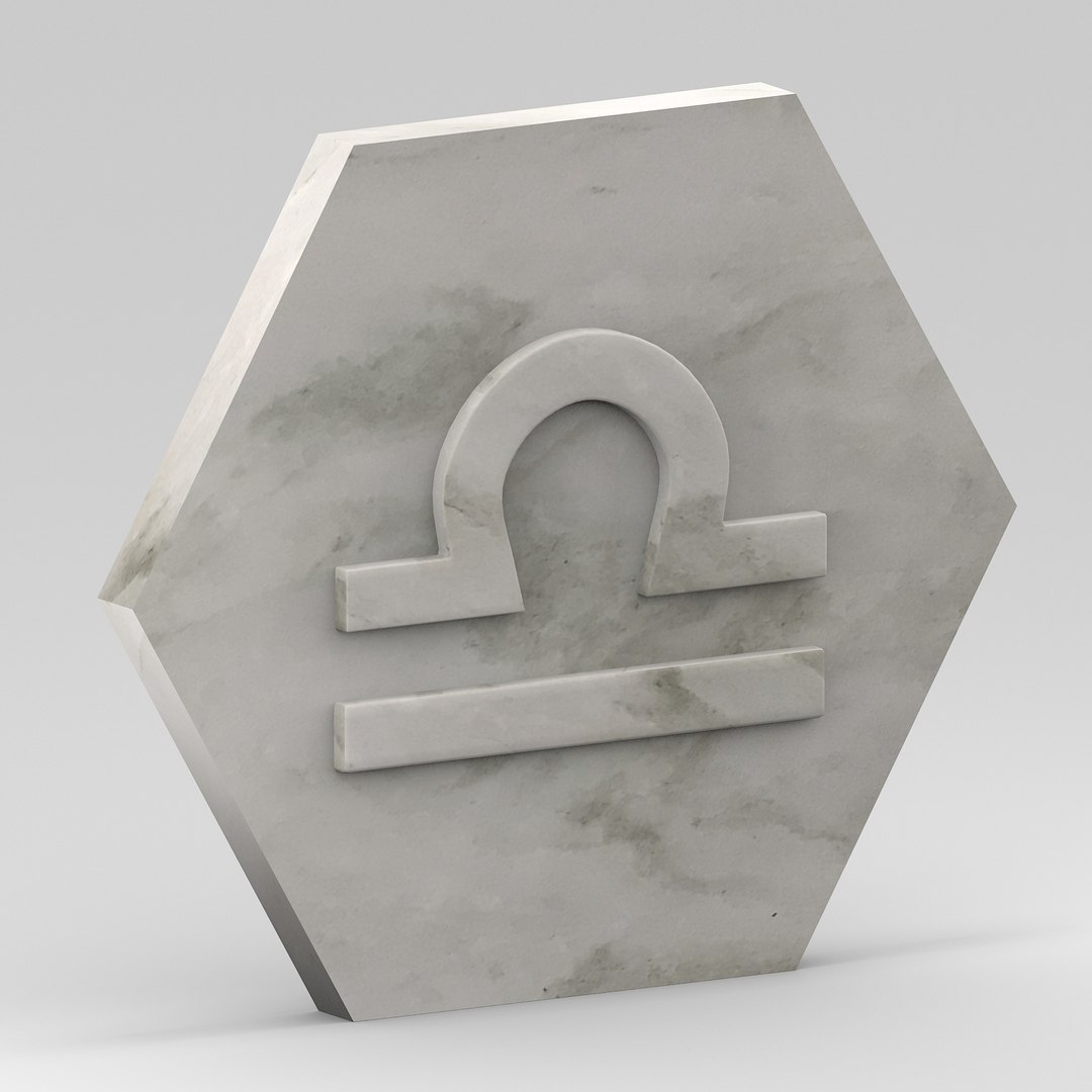 Marble Libra 3D - TurboSquid 1152368