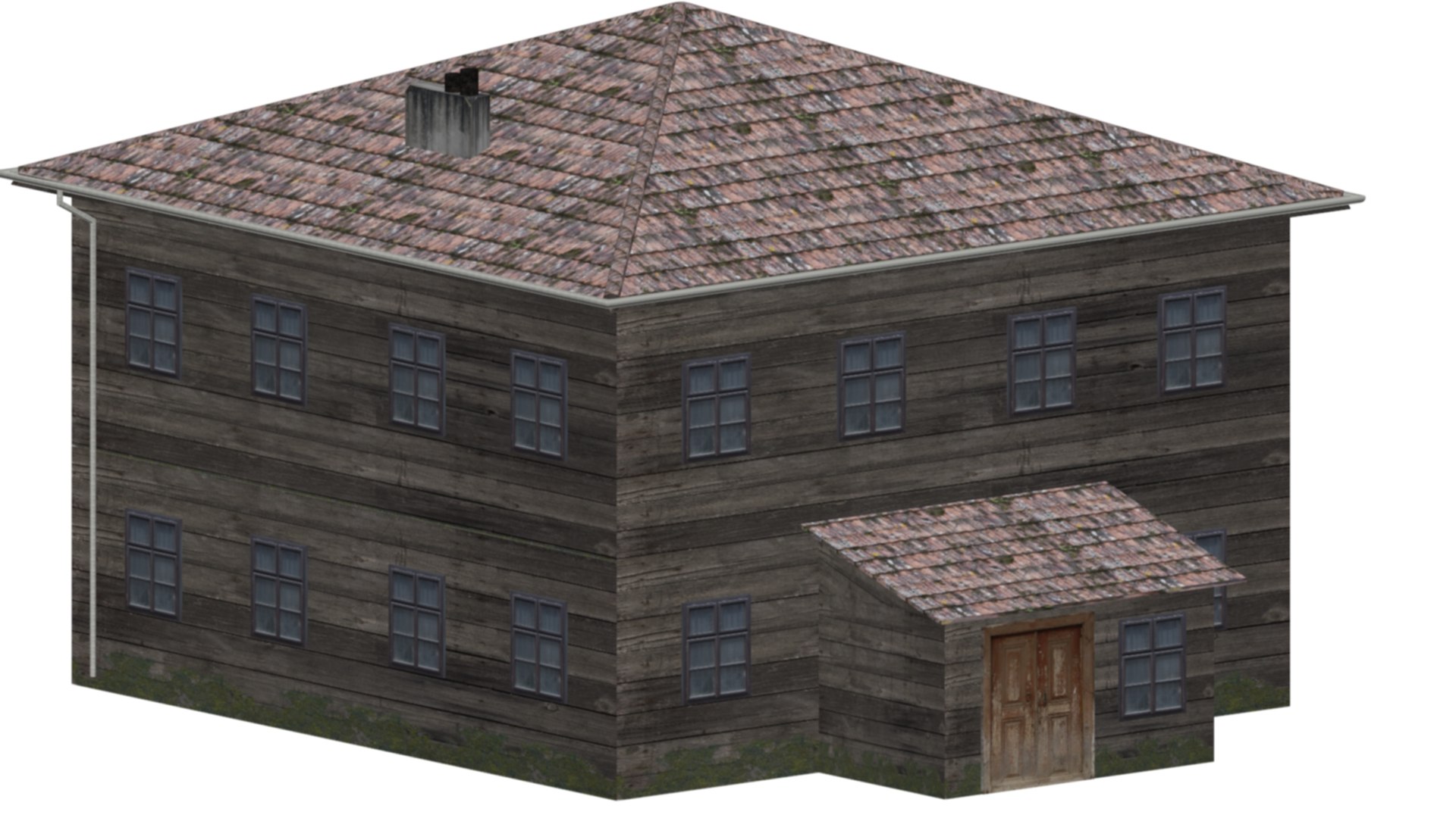 Town House 3D Model - TurboSquid 1617481