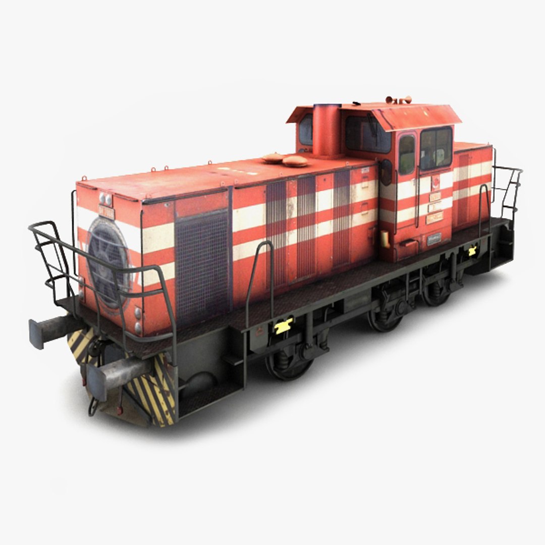 3d Model Tcdd Dh 7006 Locomotive
