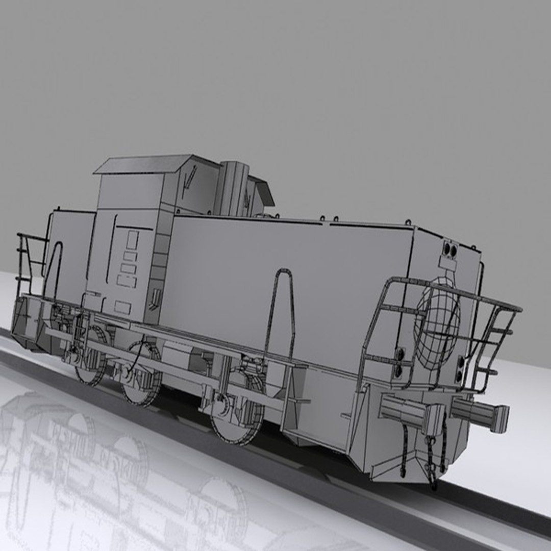3d Model Tcdd Dh 7006 Locomotive