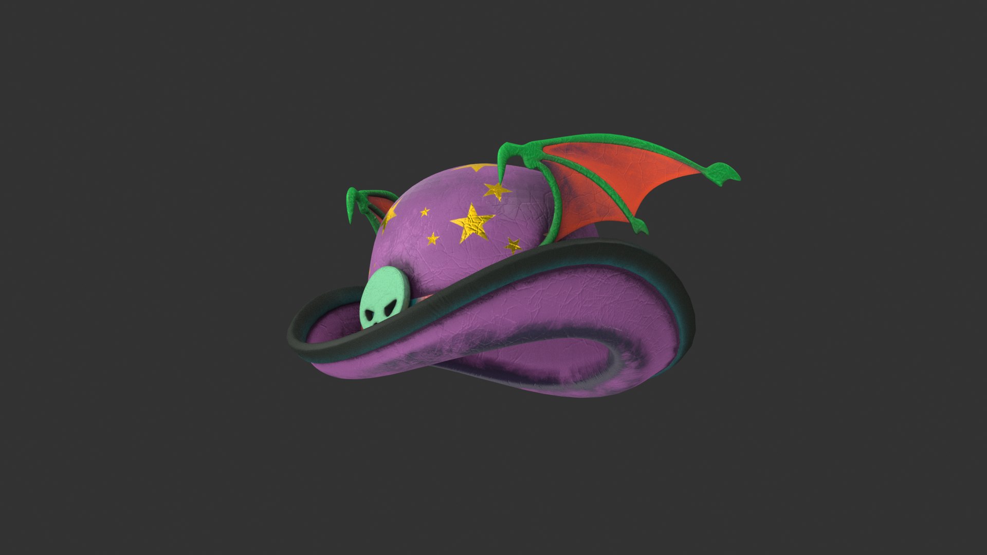 Witch Cap 3D Model - TurboSquid 1515668