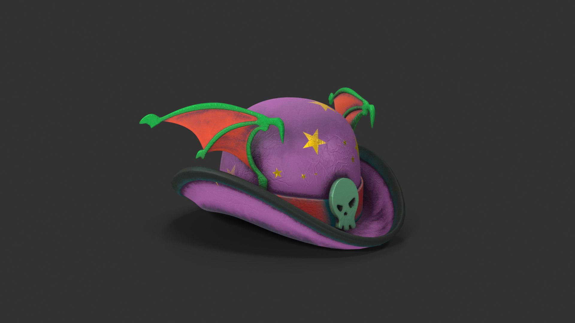 Witch Cap 3D Model - TurboSquid 1515668