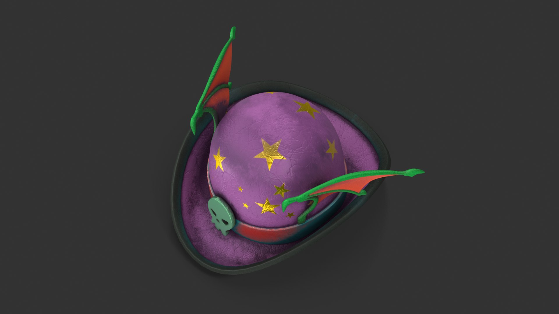 Witch Cap 3D Model - TurboSquid 1515668
