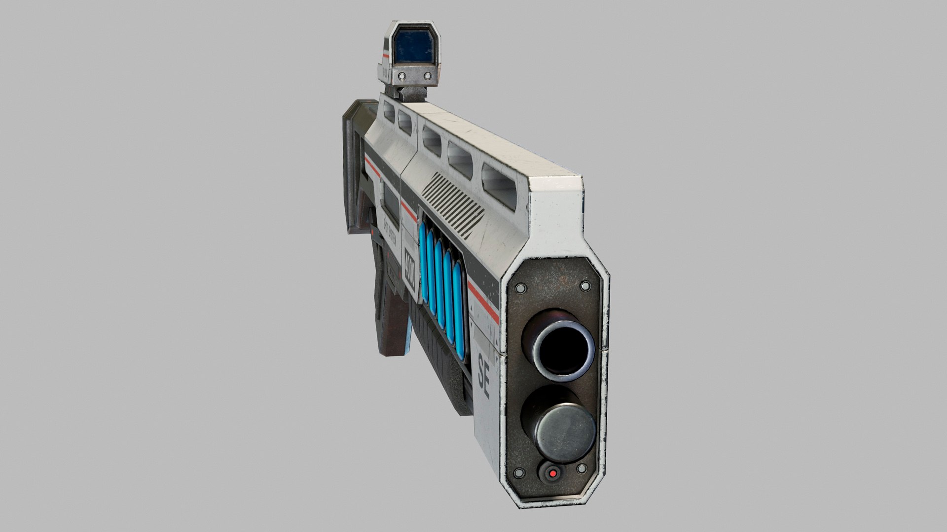 3D Sci Fi Shotgun - TurboSquid 2328418