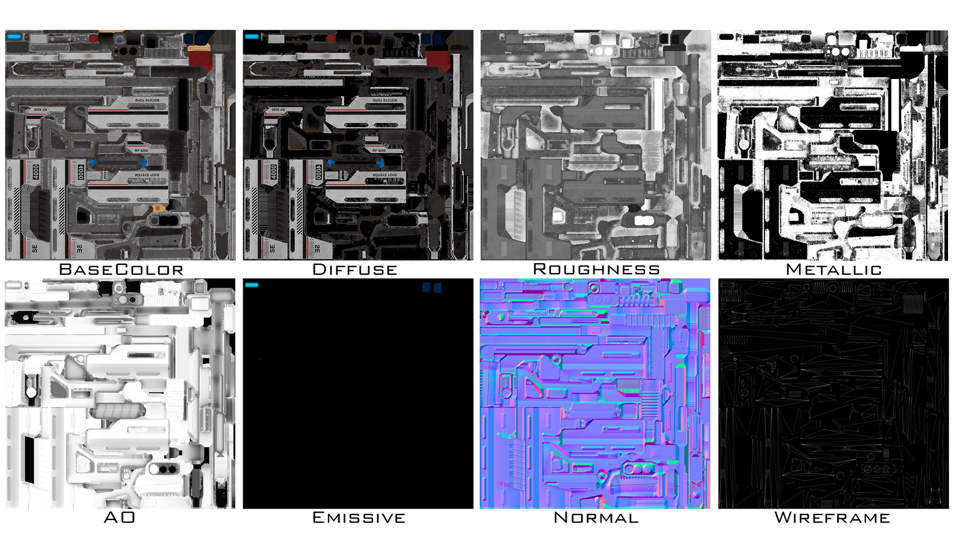 3D Sci Fi Shotgun - TurboSquid 2328418