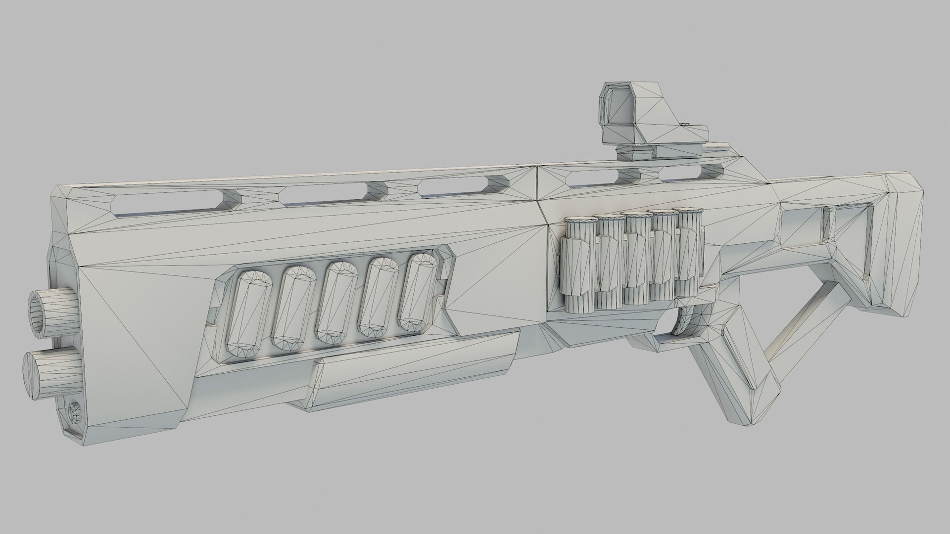 3D Sci Fi Shotgun - TurboSquid 2328418