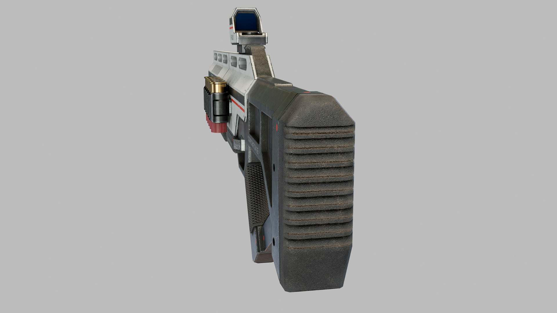 3D Sci Fi Shotgun - TurboSquid 2328418