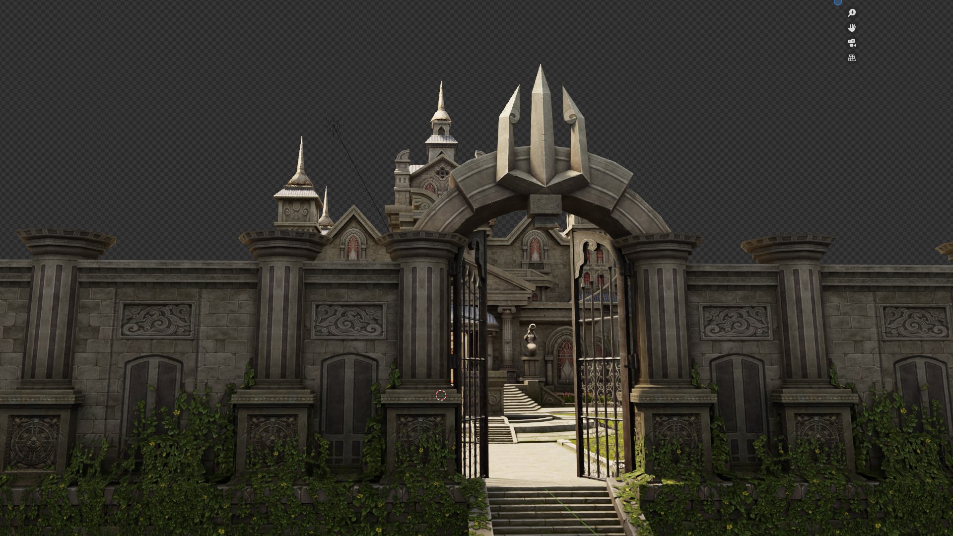 3D Medieval Castle Building Architercture Model - TurboSquid 2175950