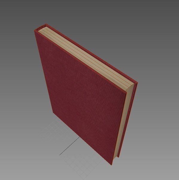 3D model hardcover book - TurboSquid 1196906