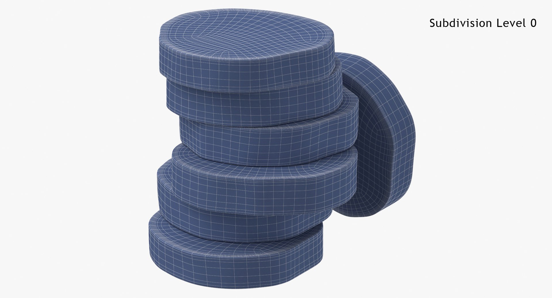 Prop 17 Cucumber Slices Type 02 Model - TurboSquid 2146761